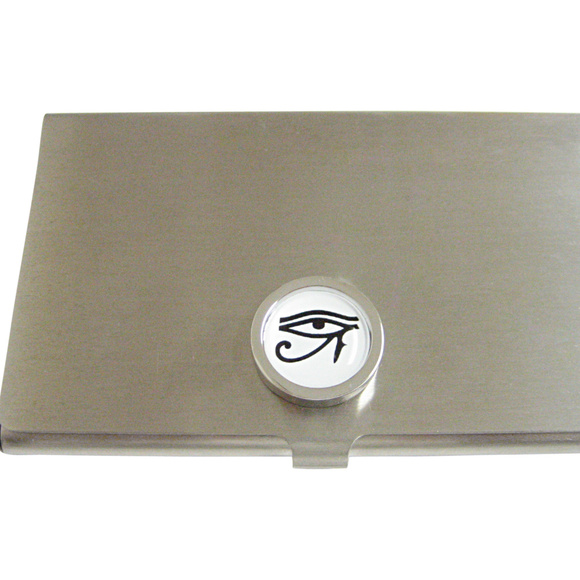 Kiola Designs | Accessories | Bordered Circular Eye Of Horus Business ...